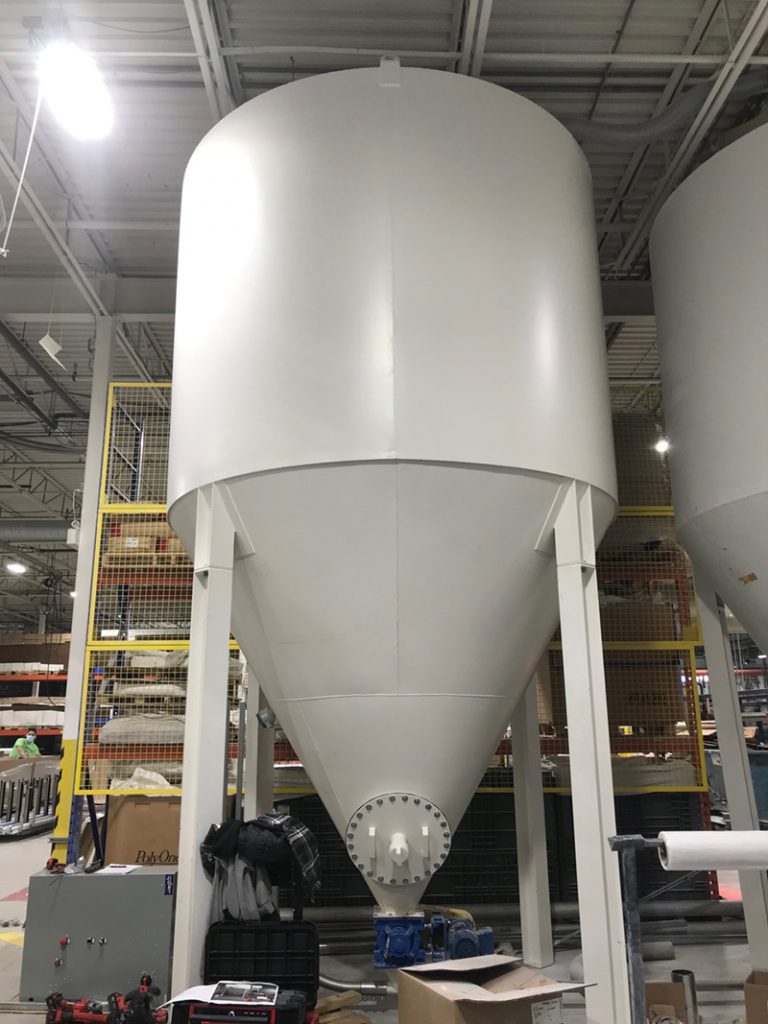 Interior PVC Resin Storage System - Con-V-Air