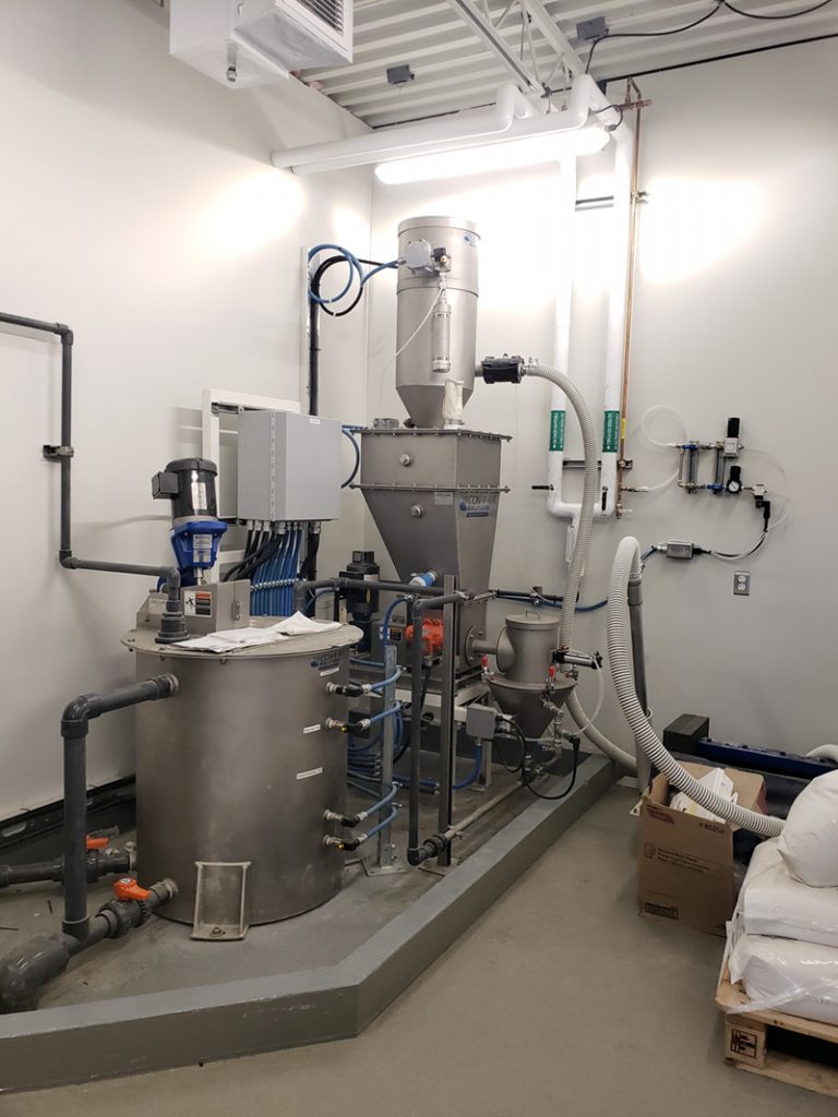 Système de préparation et de dosage de polymère - Con-V-Air