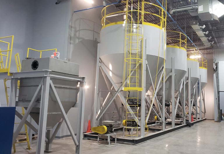 Solid reagent dosing system - Con-V-Air