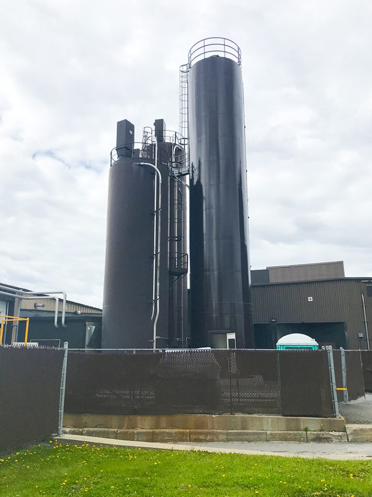 Storage silo for plastic granules - Con-V-Air