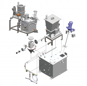 Indirect injection system for bulk materials - CON-V-AIR
